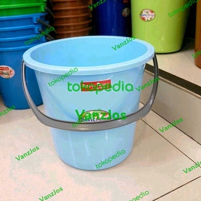 Jual Ember Plastik 15 liter Basic Home E 13 Khusus Ojol | Shopee Indonesia