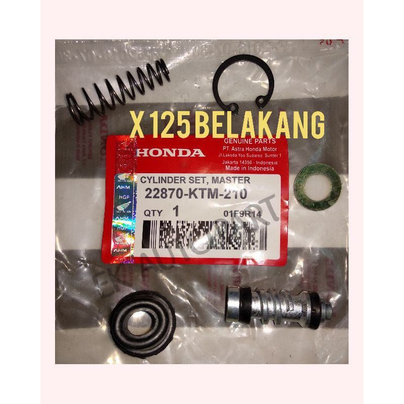 Jual master rem kit belakang SUPRA X 125 KTM | Shopee Indonesia