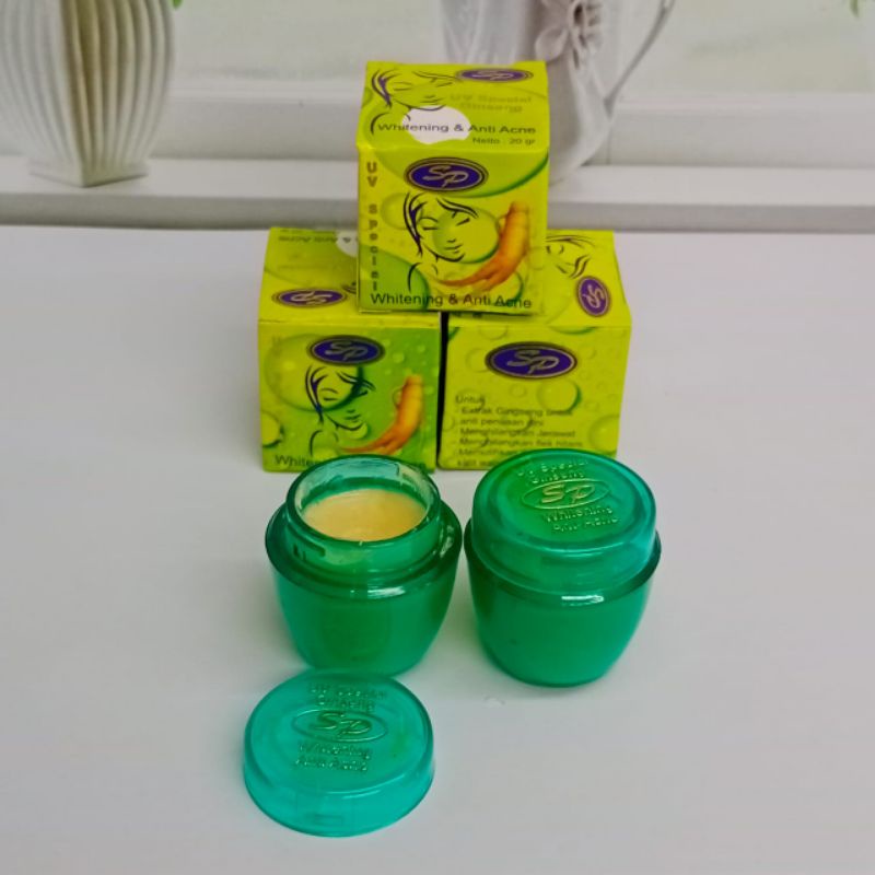 Jual Cream Sp Ginseng (pcs)| Cream Special UV Whitening & Anti Acne ...