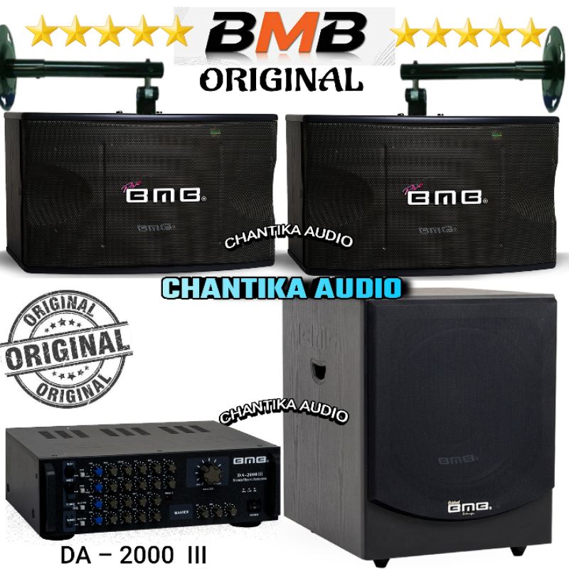 Jual Paket Speaker Pasif 12 inch BMB SUBWOOFER 15 INCH BMB AMPLIFIER ...