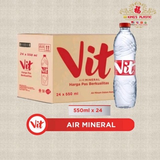 Jual Vit Air Mineral 550 Ml X 24 Botol (1 Dus) | Shopee Indonesia