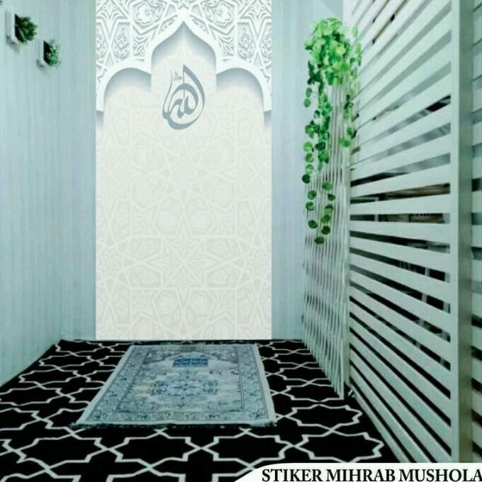 Jual [KODE S6ZQR] Dekorasi Mushola Rumah, 3D WALLPAPER CUSTOM ...