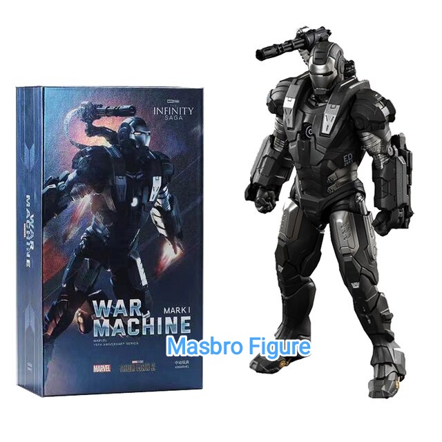 Jual ZDToys Avengers Ironman 2 ZD Toys War Machine Mark 1 Infinity ...