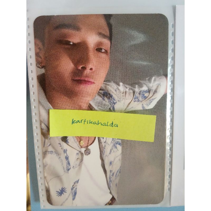 Jual PHOTOCARD/PC BOBBY iKON NKC BLUE | Shopee Indonesia