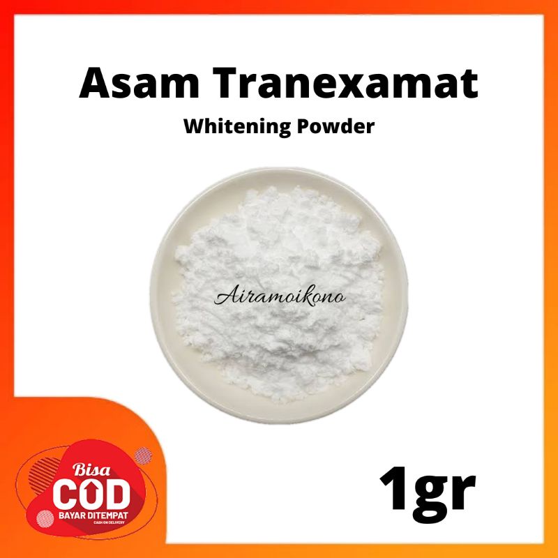 Jual ASAM TRANEXAMAT WHITENING POWDER KOSMETIK GRADE | Shopee Indonesia