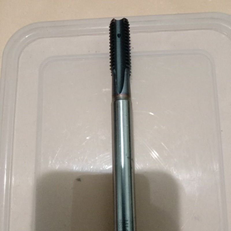 Jual Tap mesin M 14 x 2.0 PO bukan spiral HSS hand tap M14x2 PO bekas ...