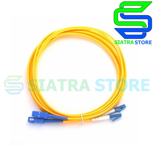 Jual Patch Cord Fiber Optic SC/UPC-LC/UPC Single Mode 1-20M Duplex | Shopee Indonesia