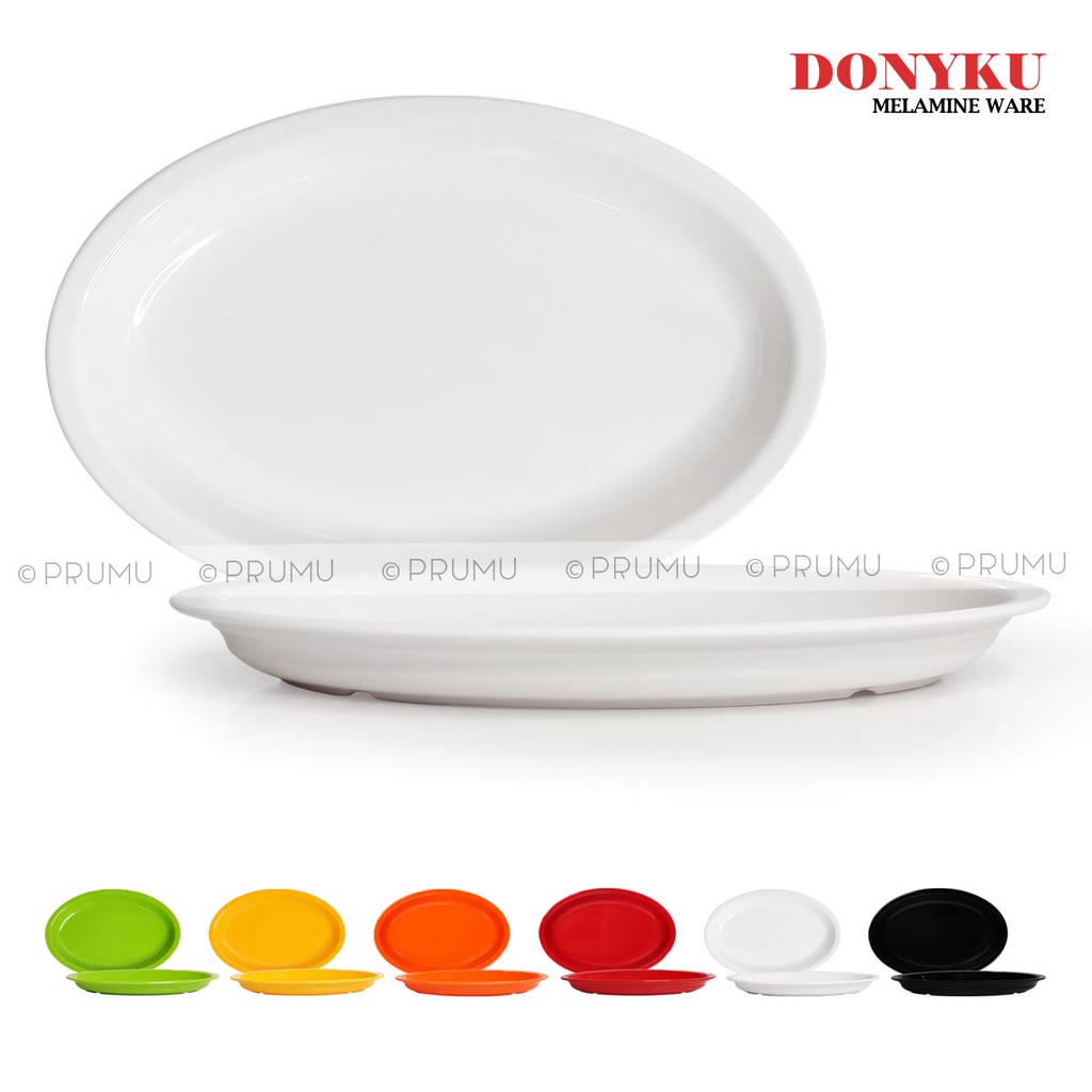Jual Piring Oval Melamin 9 inch - Piring Saji Melamine - Piring Lodor ...