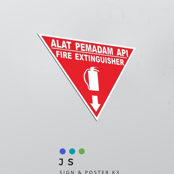 Jual STICKER K3 SAFETYSIGN - APAR 2 BAHASA | Shopee Indonesia