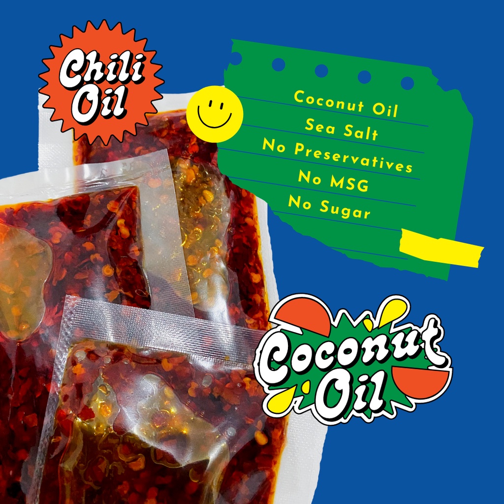 Jual Chili Oil Camiceu Sachet Dengan Coconut Oil Dan Sea Salt No MSG ...