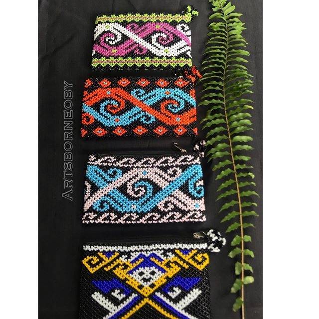 Jual DOMPET MANIK ETNIK MOTIF DAYAK | Shopee Indonesia