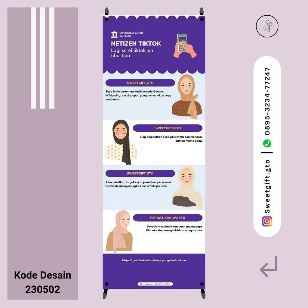 Jual JASA EDIT / DESAIN / BANNER WISUDA SEMPRO WEDDING BIRTHDAY SPANDUK ...