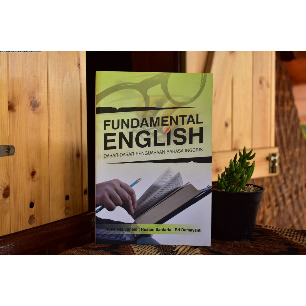 Jual Buku FUNDAMENTAL ENGLISH (Dasar-Dasar Penguasaan Bahasa Inggris ...