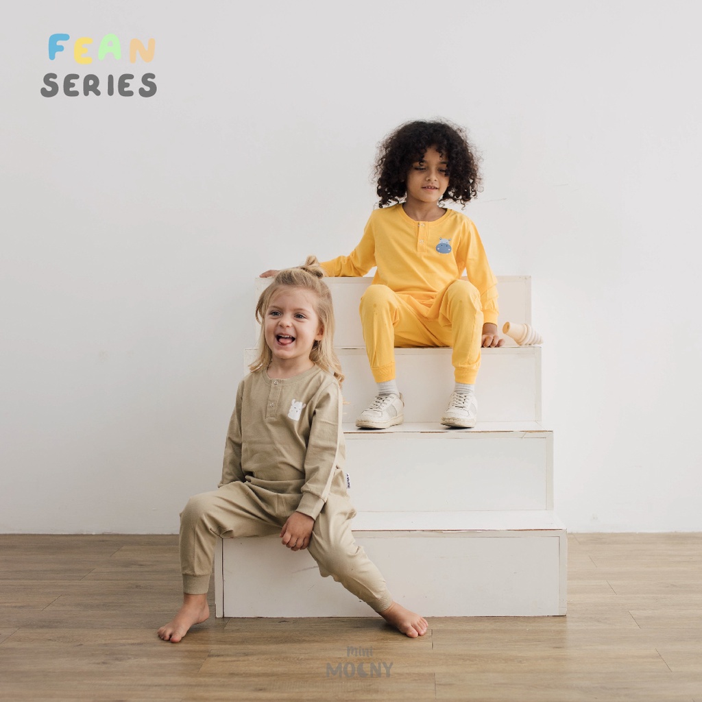Jual Mini Moony Pajamas Set Fean Series - Setelan Baju Tidur Anak ...