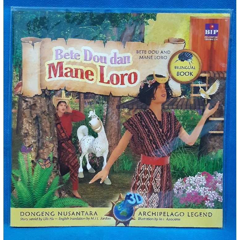 Jual Dongeng Nusantara 3D Bilingual : Bete Dou dan Mane Loro ( Buku ...