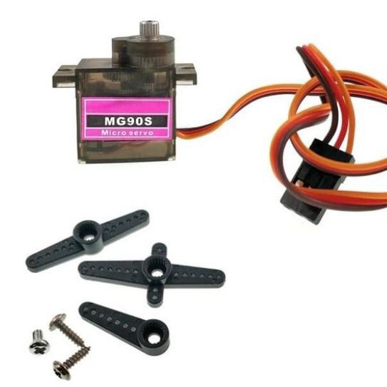 Jual MG90S MG 90 MG90 micro servo Tower pro Mg 90s motor DC Arduino uno ...