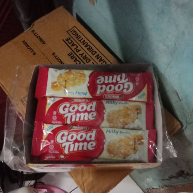 Jual Good time baru milky vanilla 16g | Shopee Indonesia