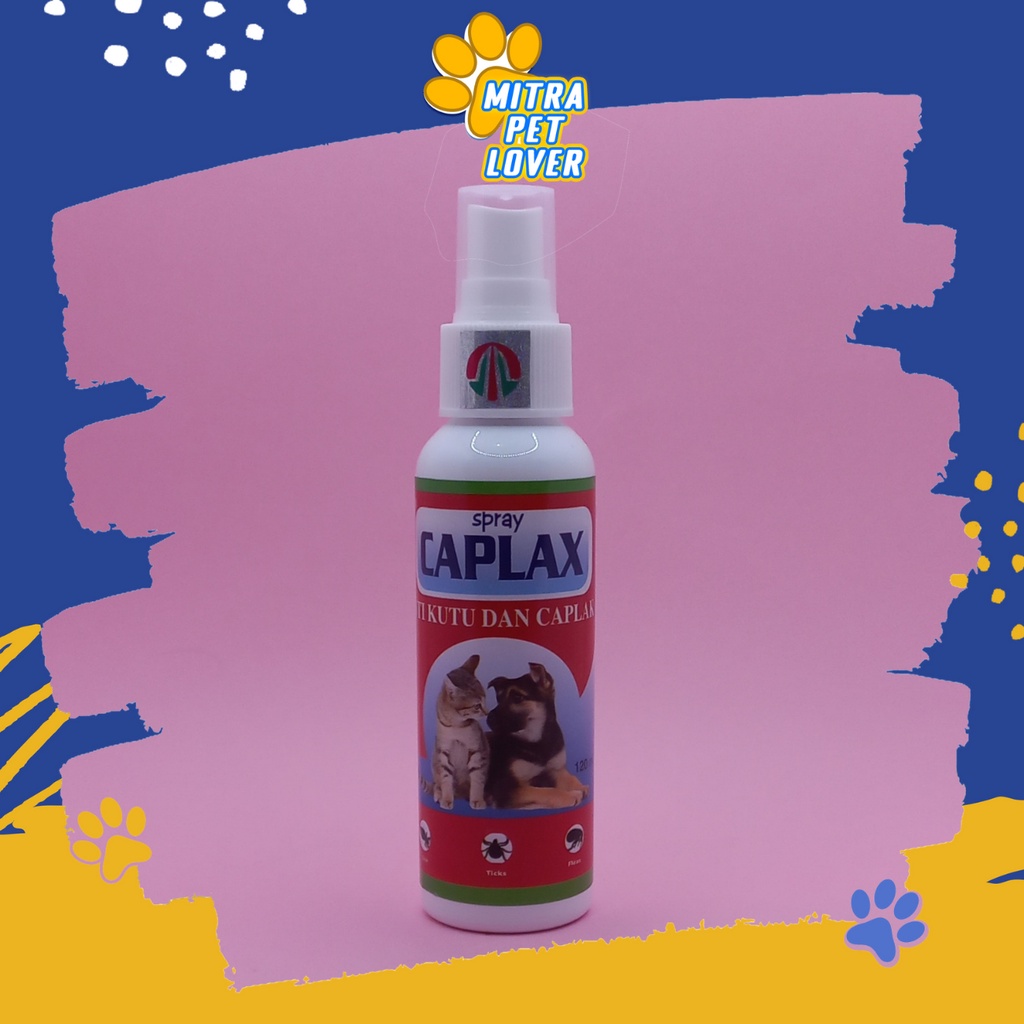 Jual CAPLAX SPRAY FOR DOG & CAT 120ML - OBAT ANTI KUTU CAPLAK ANJING ...