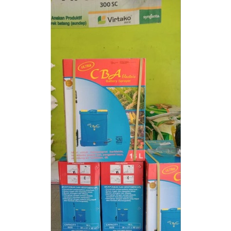 Jual tangki semprot sprayer elektrik cba ultra 16 liter | Shopee Indonesia