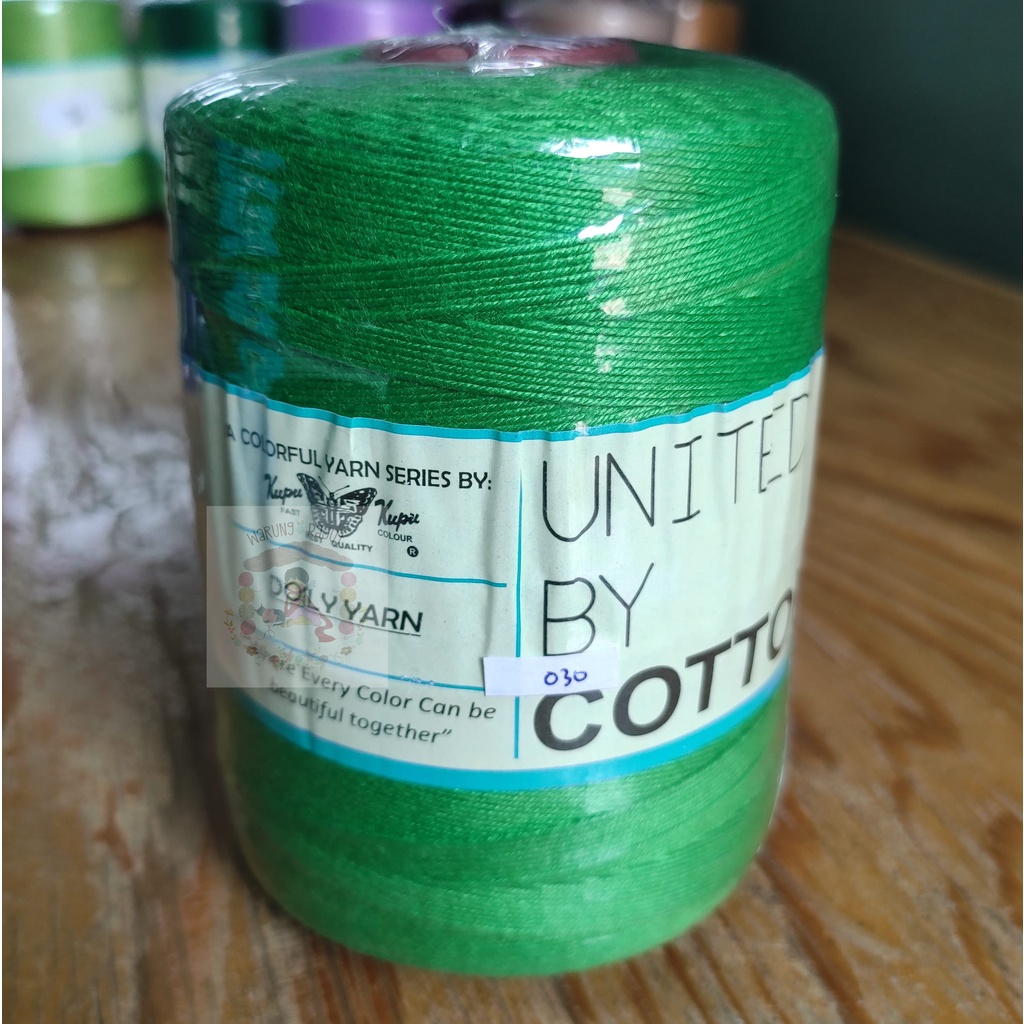 Jual Benang Rajut Jala PE - Doily Yarn 300 gr United | Shopee Indonesia