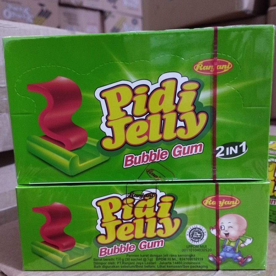 Jual ranjani pidi jelly bubble gum 2in1 box 150gr | Shopee Indonesia