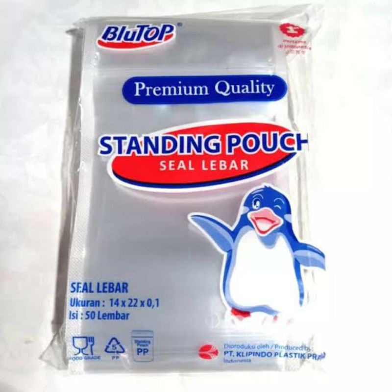 Jual STANDING POUCH plastik klip plastik doubel seal (PLASTIK BERDIRI ...