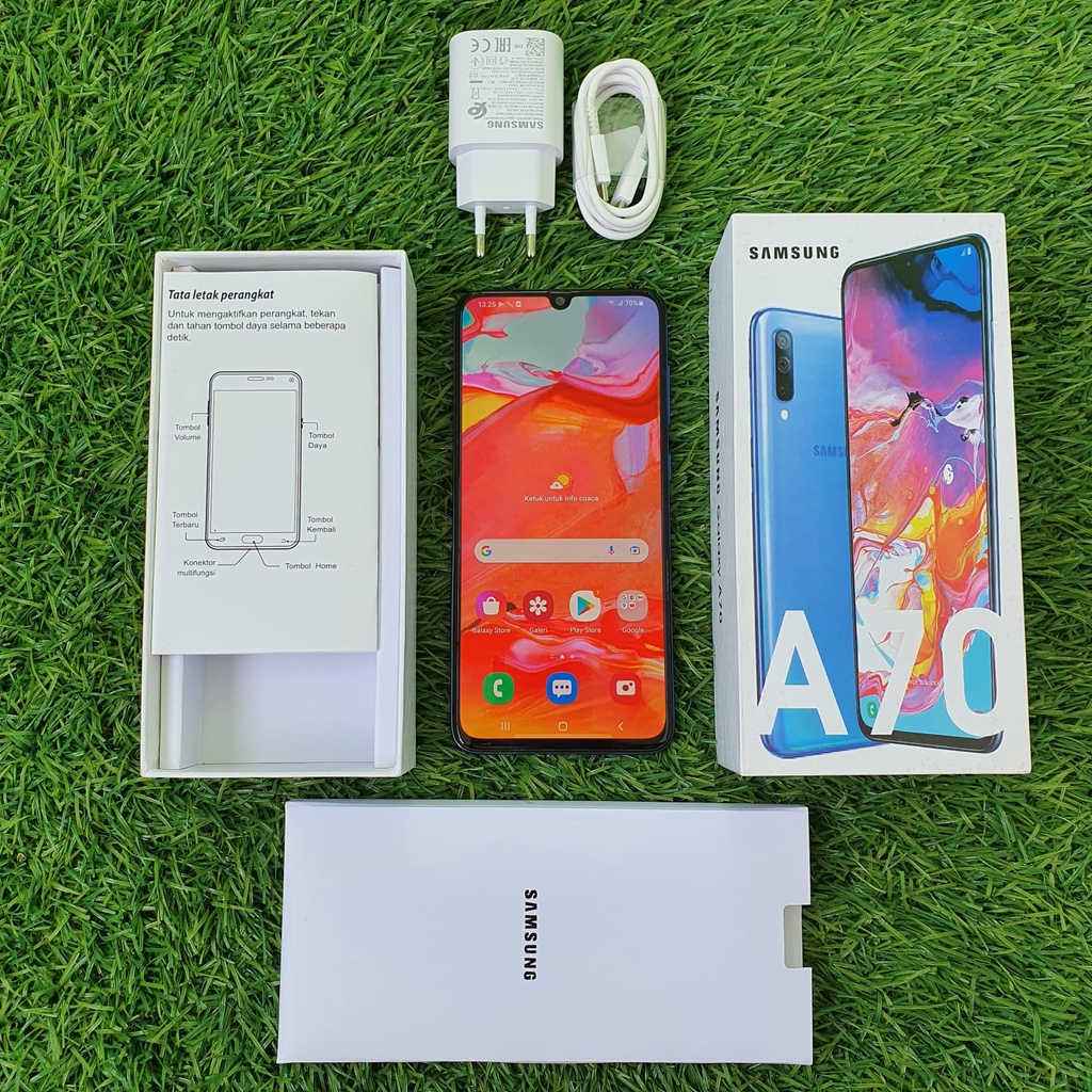 Jual SAMSUNG A70 SECOND 6/128 & 8/128 GB HP SECOND HANDPHONE SECOND HP ...