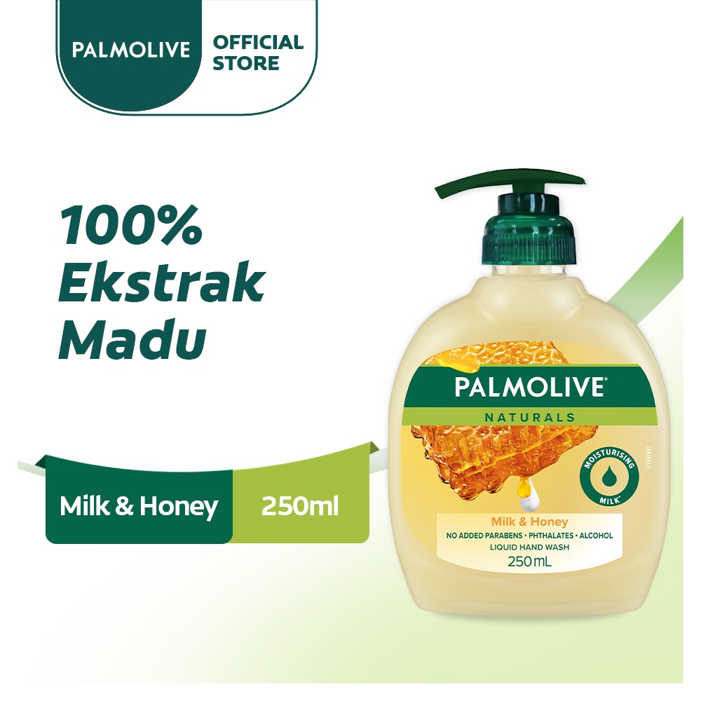 Jual Palmolive Naturals Sabun Cuci Tangan Milk Honey 250 mL | Shopee ...