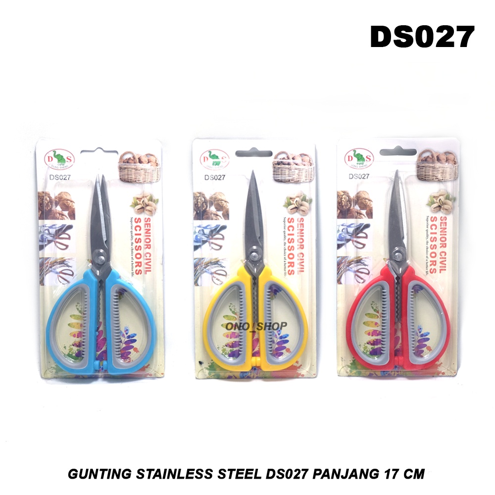Jual Gunting Stainless Steel DS027 Panjang 17 cm | Shopee Indonesia