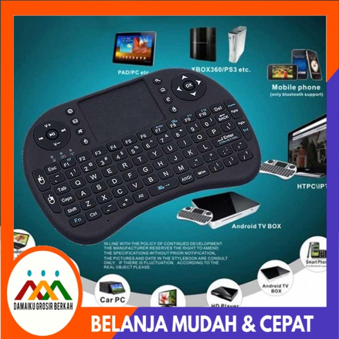Jual Mini Keyboard Wireless Plus Touch Pad And Mouse Shopee Indonesia