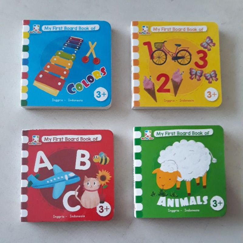 Jual Buku Seri My First Board Book of : Color, Number, ABC, Animals ...