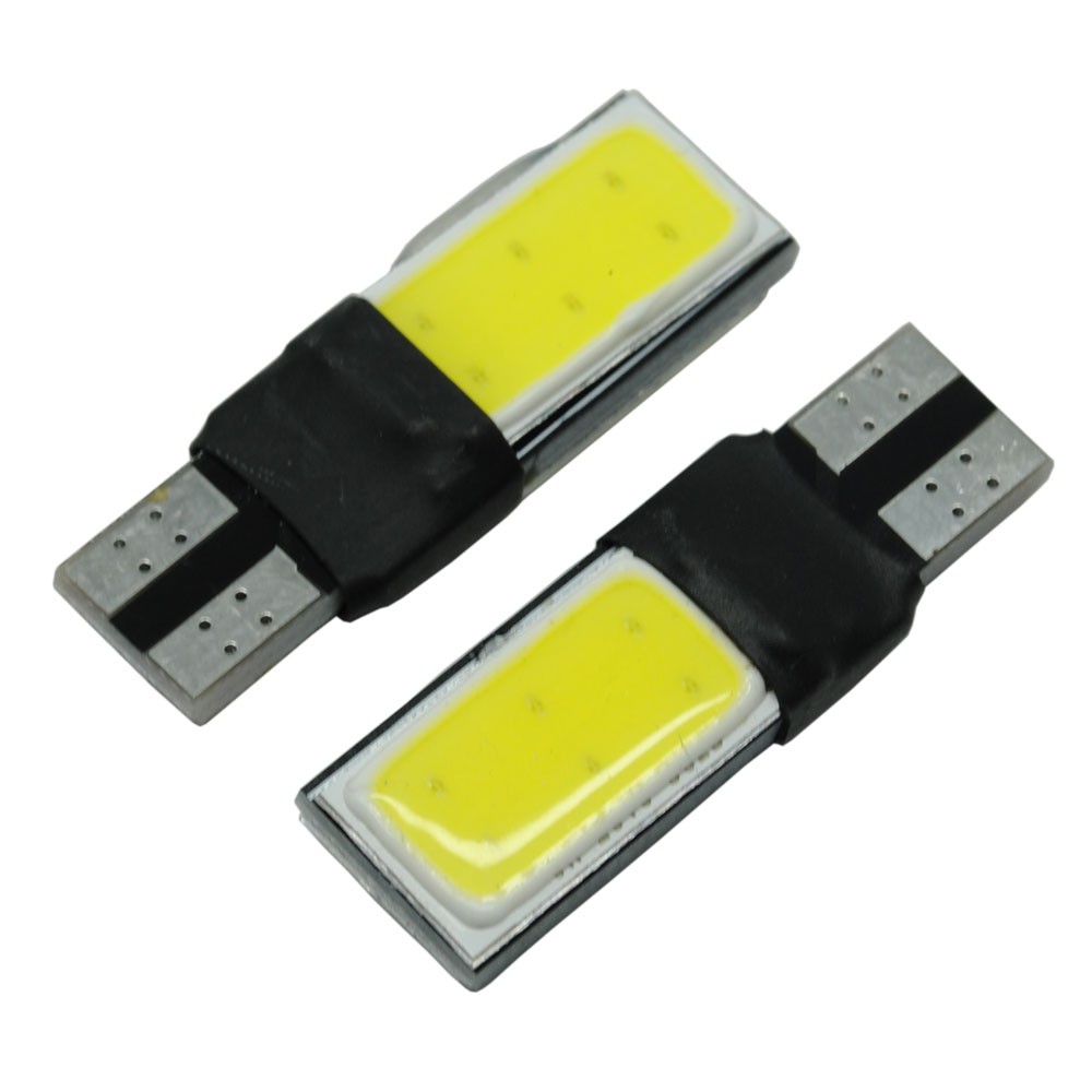 Jual Lampu motor mobil LED T10 Canbus T10 194 501 W5W SMD COB 2 PCS ...