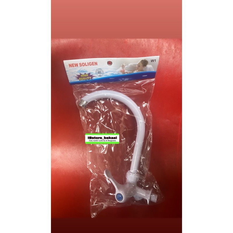 Jual Kran cuci piring plastik SOLIGEN | Kran westafel plastik | Shopee ...