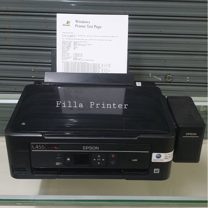 Jual Printer Epson L455 Scan Copy dan Wifi | Shopee Indonesia