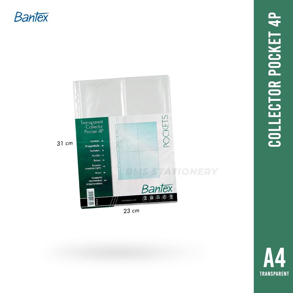 Jual Bantex Collector Photocard Sleeve 4P Tempat Foto Idol Size A4 5 ...