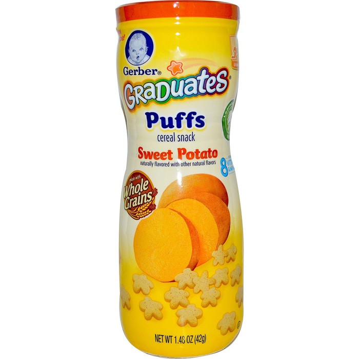Jual Dijual Gerber Puff Gerber Graduates Puffs Rasa Sweet Potato Snack ...