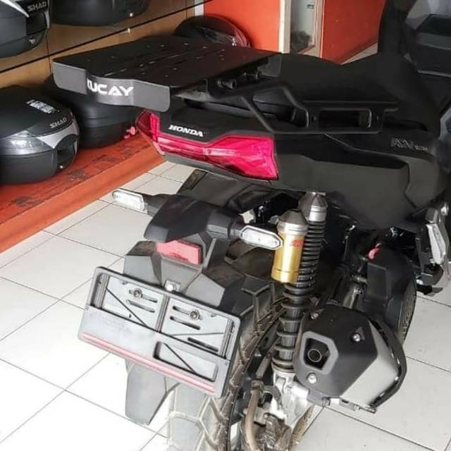 Jual top breket braket brecket bracket topbox box jas hujan mantel tas ...