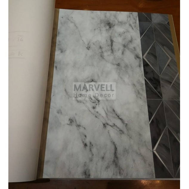 Jual Wallpaper Vinyl Besar Motif Marmer Ukuran 1M x 15M High Premium ...