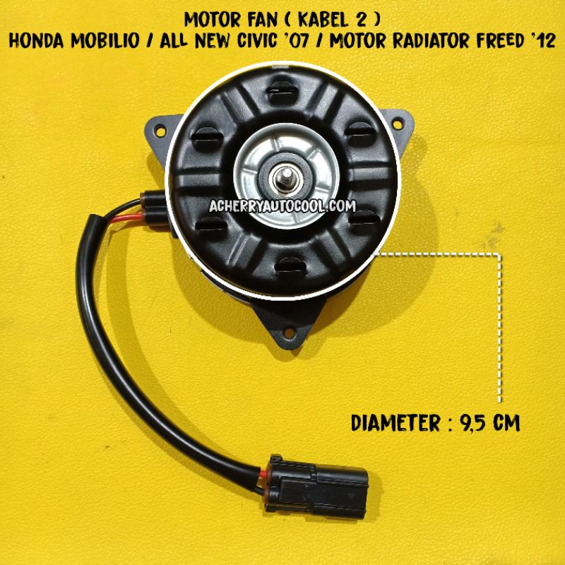 Jual Motor Fan Honda Mobilio / All New Civic 2007 / Motor Radiator Freed Original Denso 8930 ...
