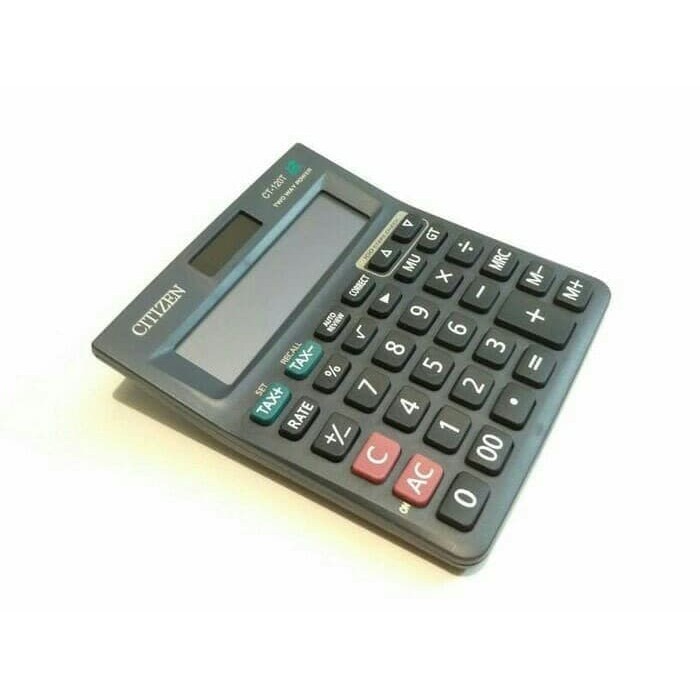 Jual Kalkulator Citizen Type CT 120 T - Calculator Citizen 12 Digit CT ...