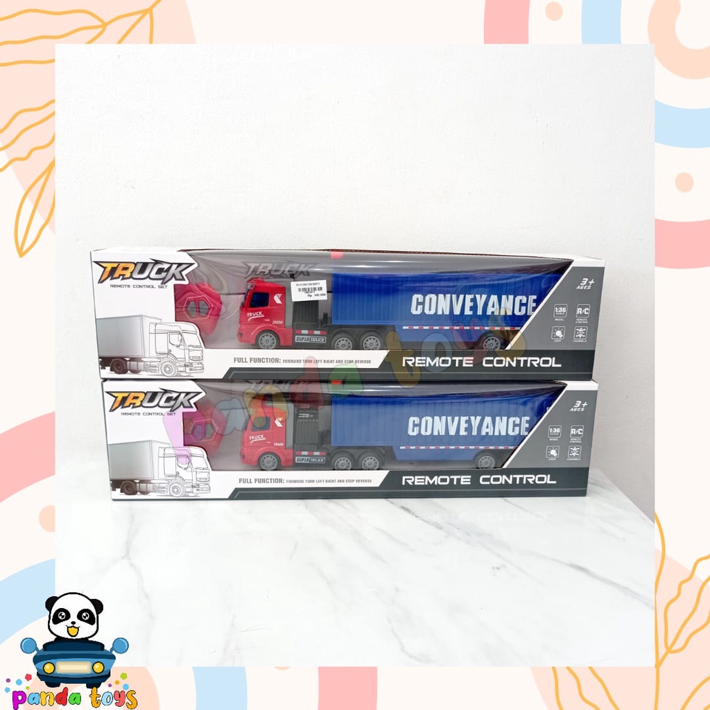 Jual PANDA TOYS SEMARANG MAINAN REMOTE CONTROL TRUCK CONTAINER RC 4 ...