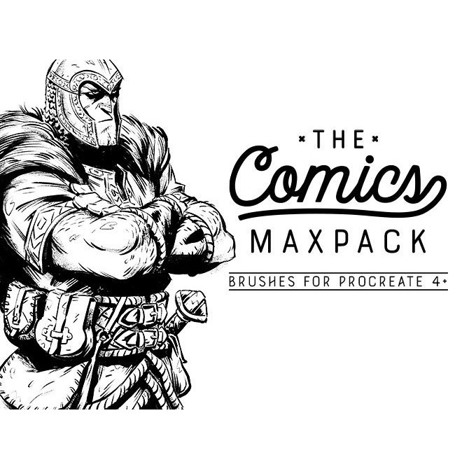 Jual Procreate Brush - The Comics MaxPack Brush for Procreate | Shopee ...