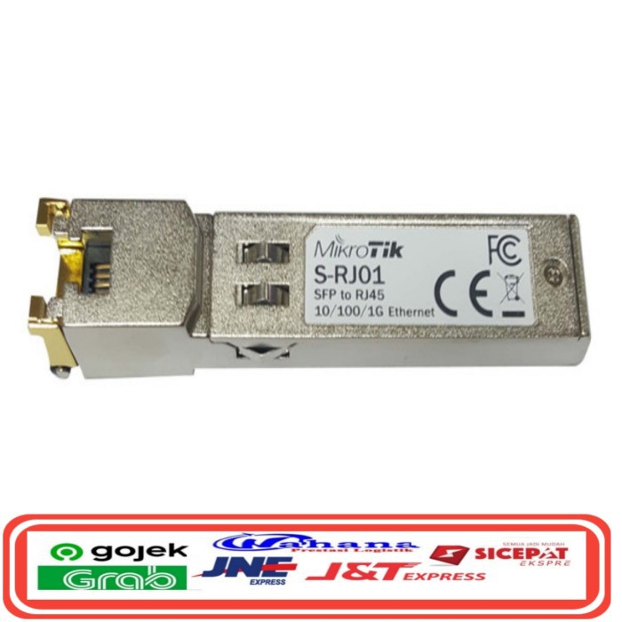 Jual Mikrotik SFP Transceiver RJ45 SFP-1GE-45 SFP to RJ45 | Shopee ...