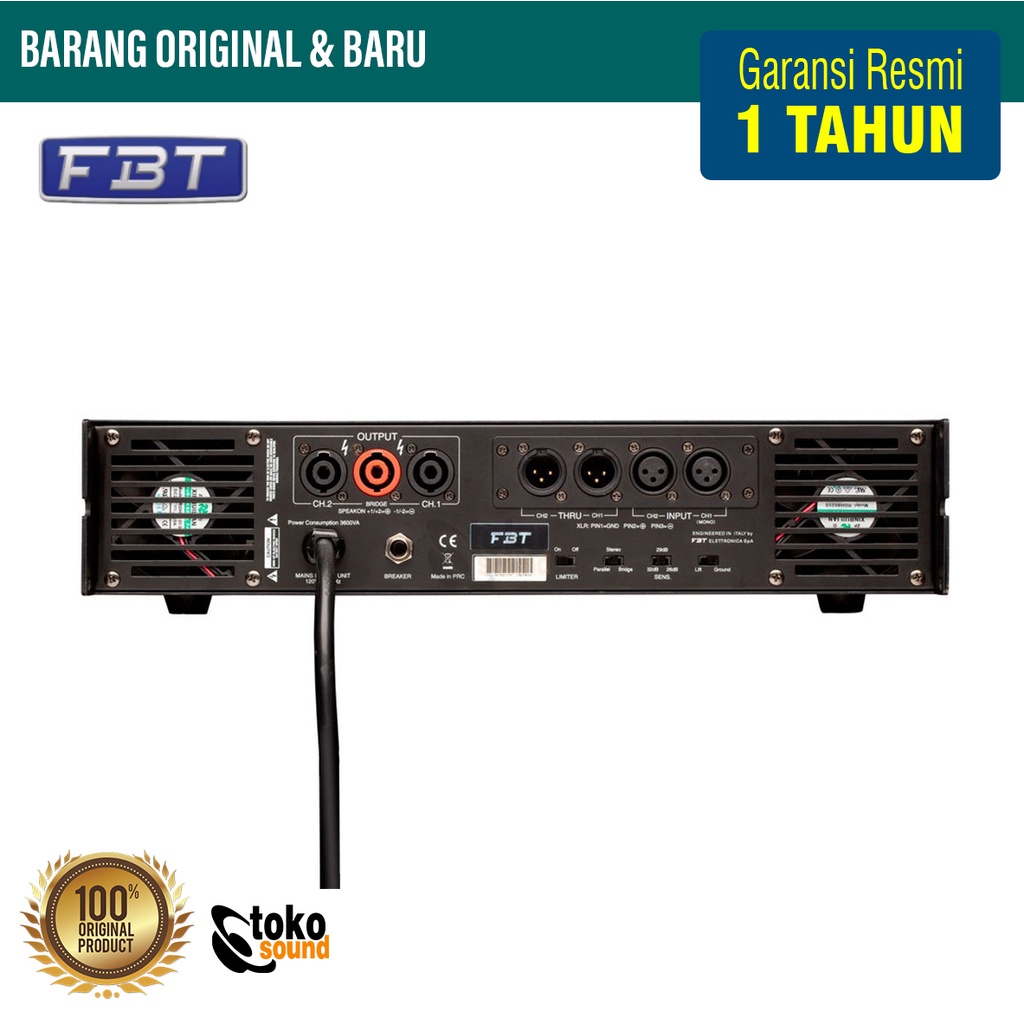 Jual FBT AX3000 AX 3000 - 2 Channel Power Amplifier 3000W | Shopee Indonesia