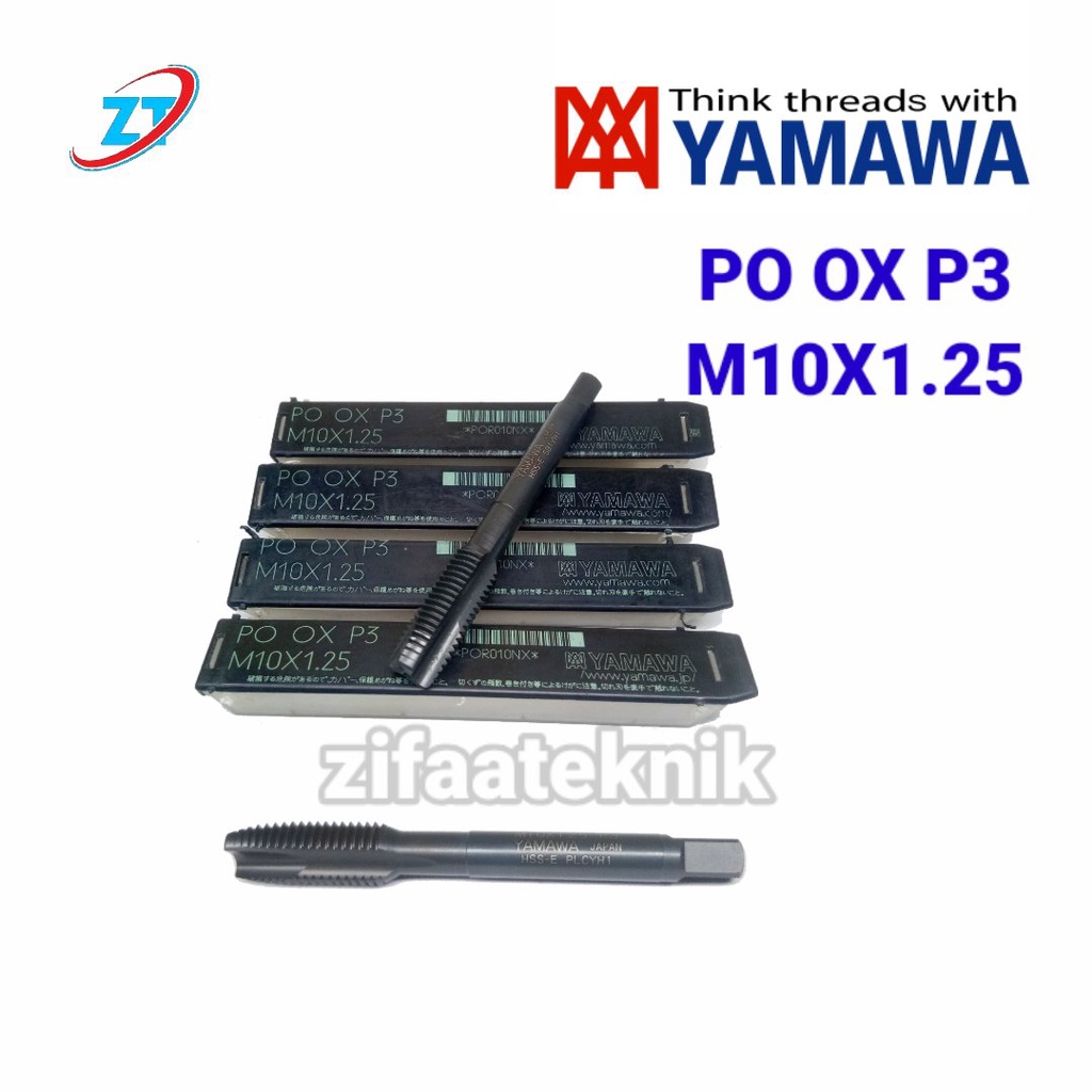 Jual Machine Tap PO OX P3 M10x1,25 YAMAWA Original Made in Japan | Shopee Indonesia