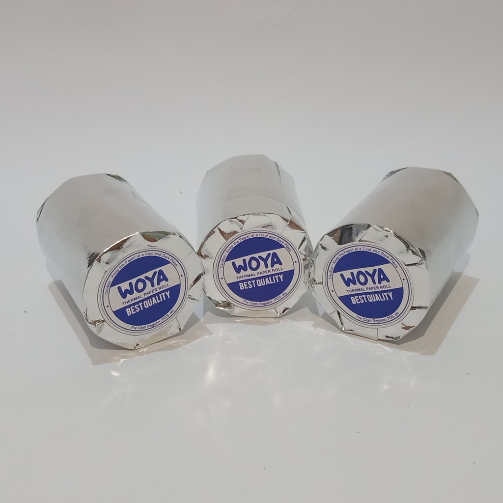 Jual WOYA Kertas Struk Kasir Paper Roll Termal Thermal Printer ...