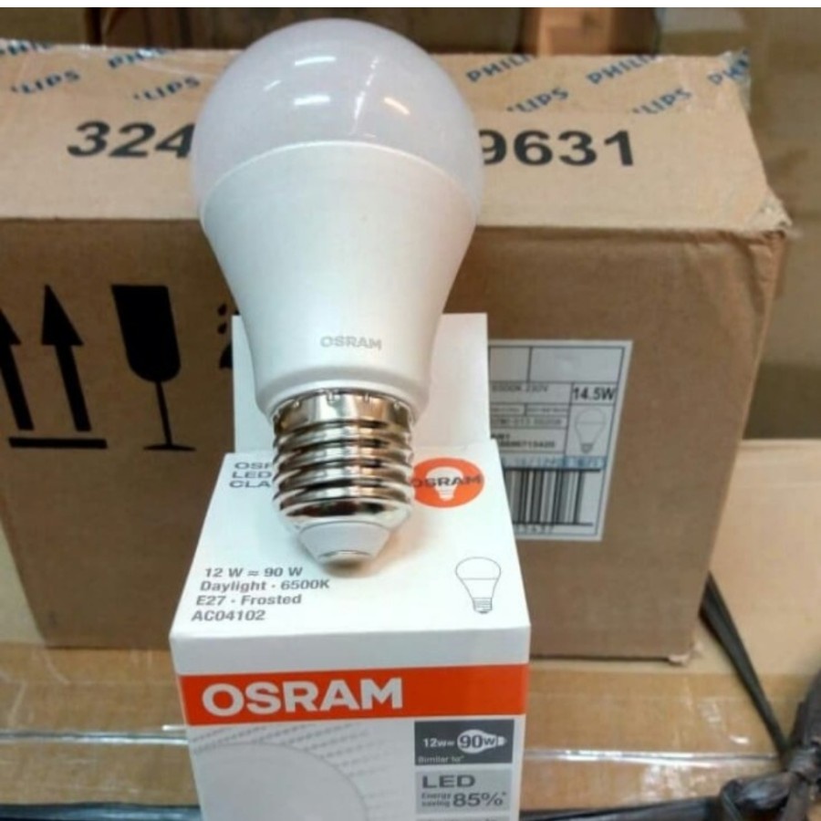 Jual Lampu Led Buld Osram 12 W 6500K Cool Day Light E27 | Shopee Indonesia