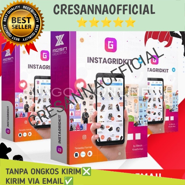 Jual Terbaru INSTA GRID KIT - Miliki Feeds Instagram yang Menjual ...
