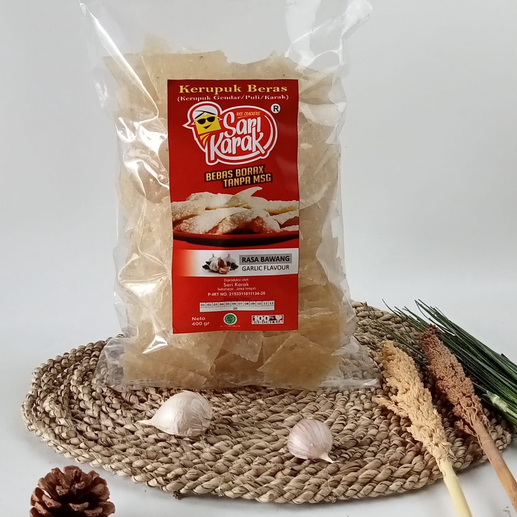 Jual Kerupuk Beras Sari Karak Tanpa Borax dan MSG | Shopee Indonesia