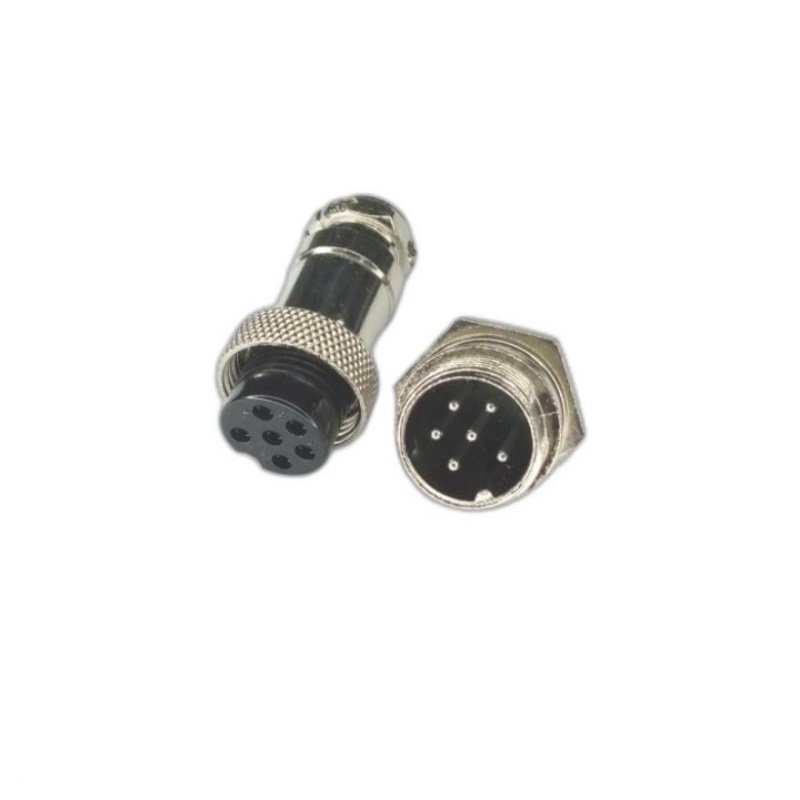 Jual Jack Connector CB 6 Pin / Socket CB GX16 6 Pin | Shopee Indonesia